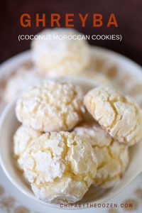 Ghreyba (Coconut Moroccan Cookies) - Chipa by the Dozen
