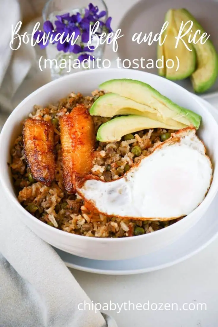 Bolivian Fried Rice with Beef (Majadito) - Chipa by the Dozen