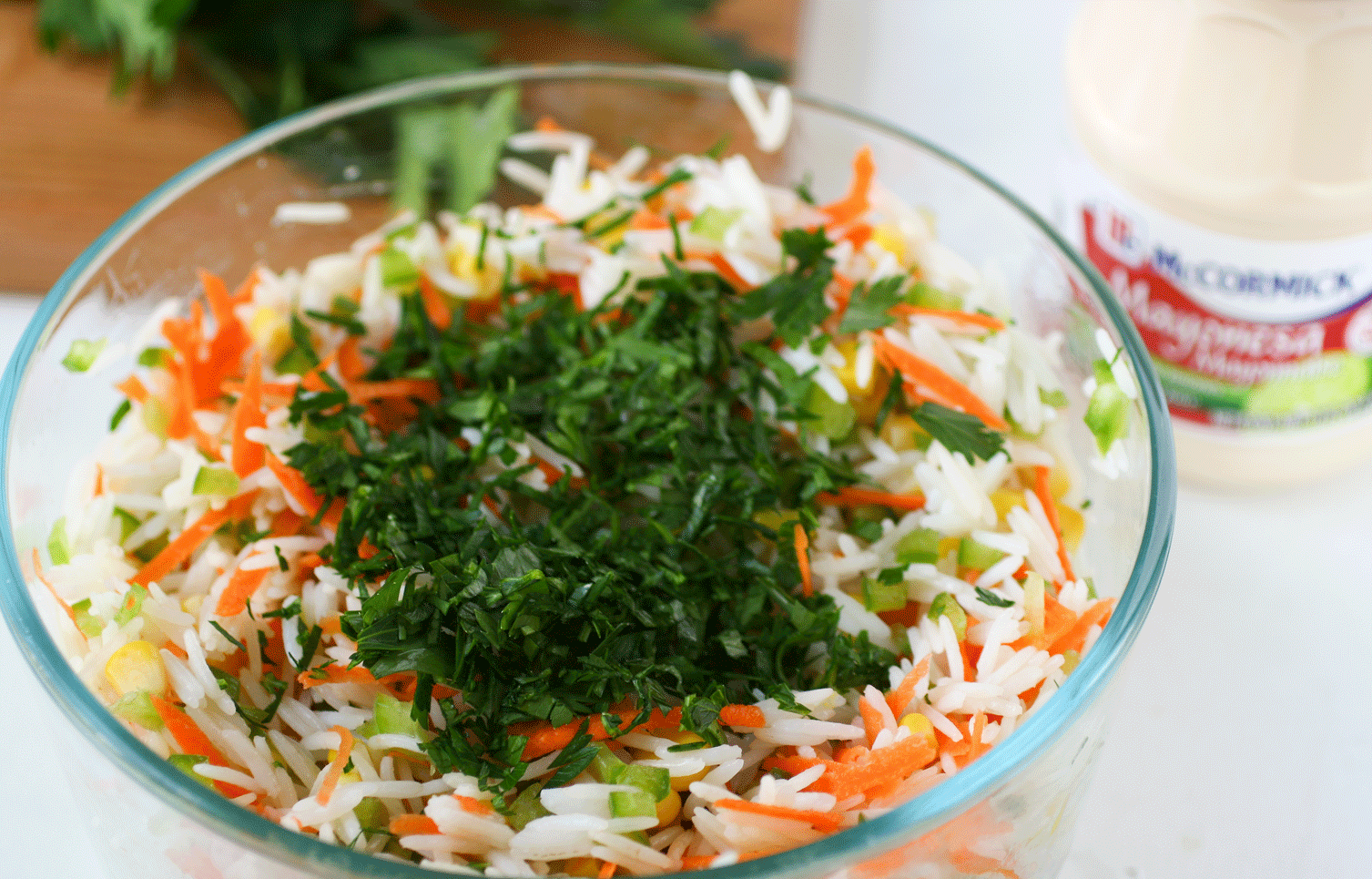 Paraguayan Rice Salad - Chipa by the Dozen