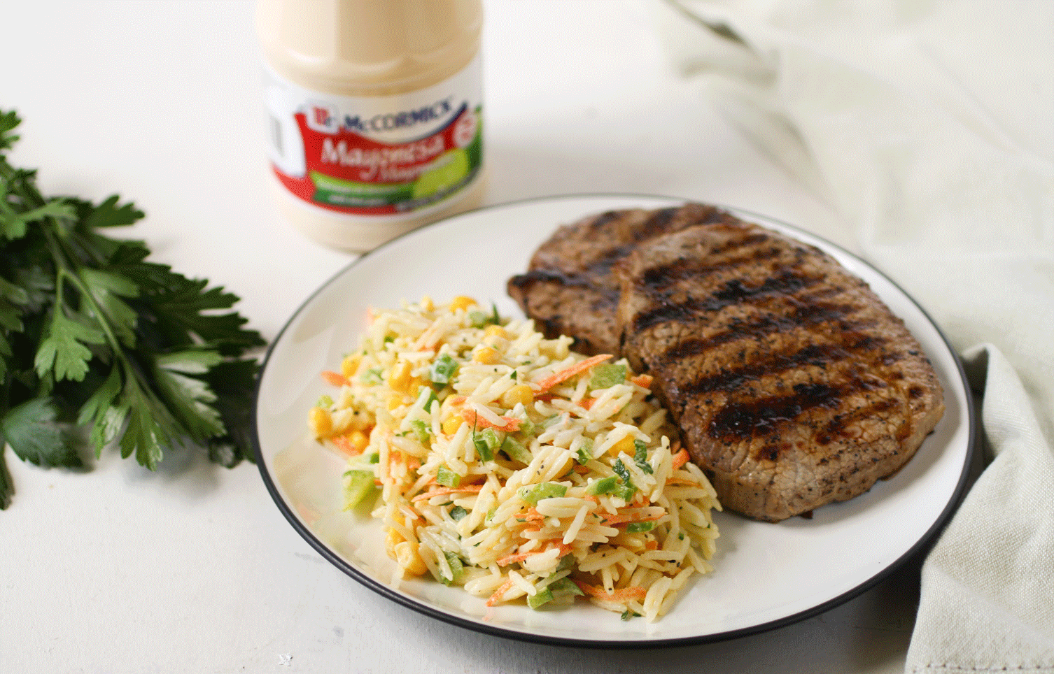 Paraguayan Rice Salad - Chipa by the Dozen